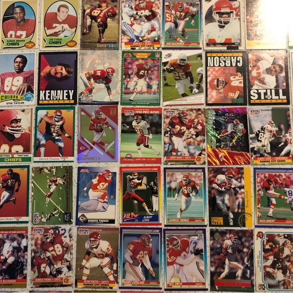 Topps | Other | 48 Kansas City Chiefs Football Cards Patrick Mahomes ...